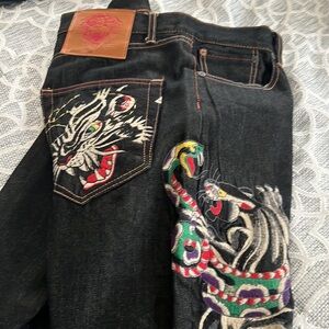 Ed Hardy | Jeans | Ed Hardy Like New Dark Blue Denim | Poshmark